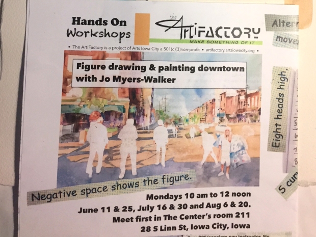 Figure drawing downtown | Jo Myers-Walker's Blog